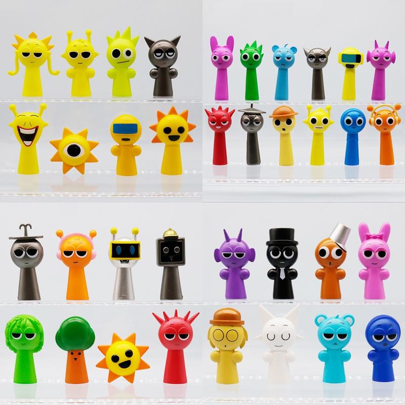 [COD] 8 ชิ้น//เซ็ต Sprunki รูปของเล่น Sprunki Wanda Action Figurine ...