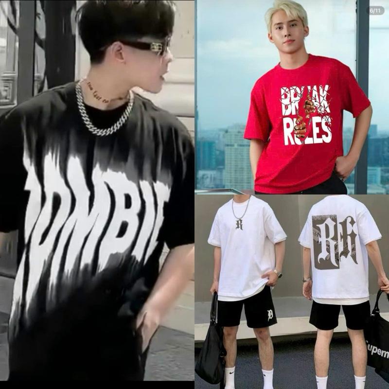 Mẫu 67: Compo 3 áo 99K:Jombee đen, Break đỏ. Kk trắng, áo thun - TikTok Shop Vietnam