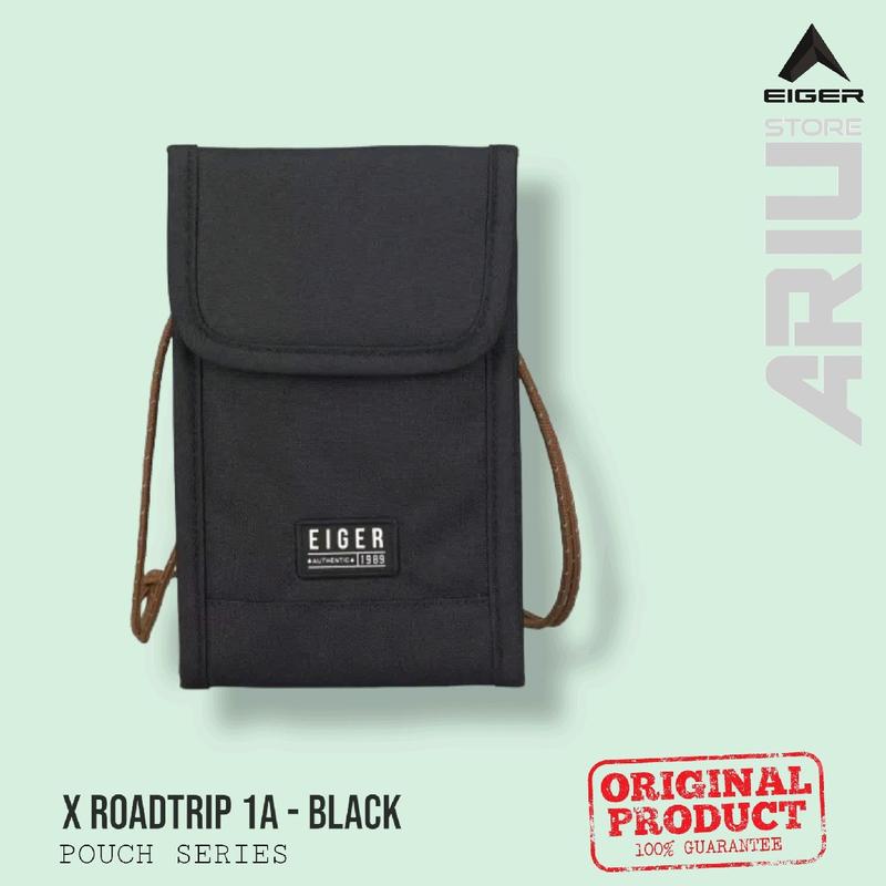 TAS SELEMPANG MINI EIGER X ROADTRIP 1A ORIGINAL POUCH - BLACK - Shop ...