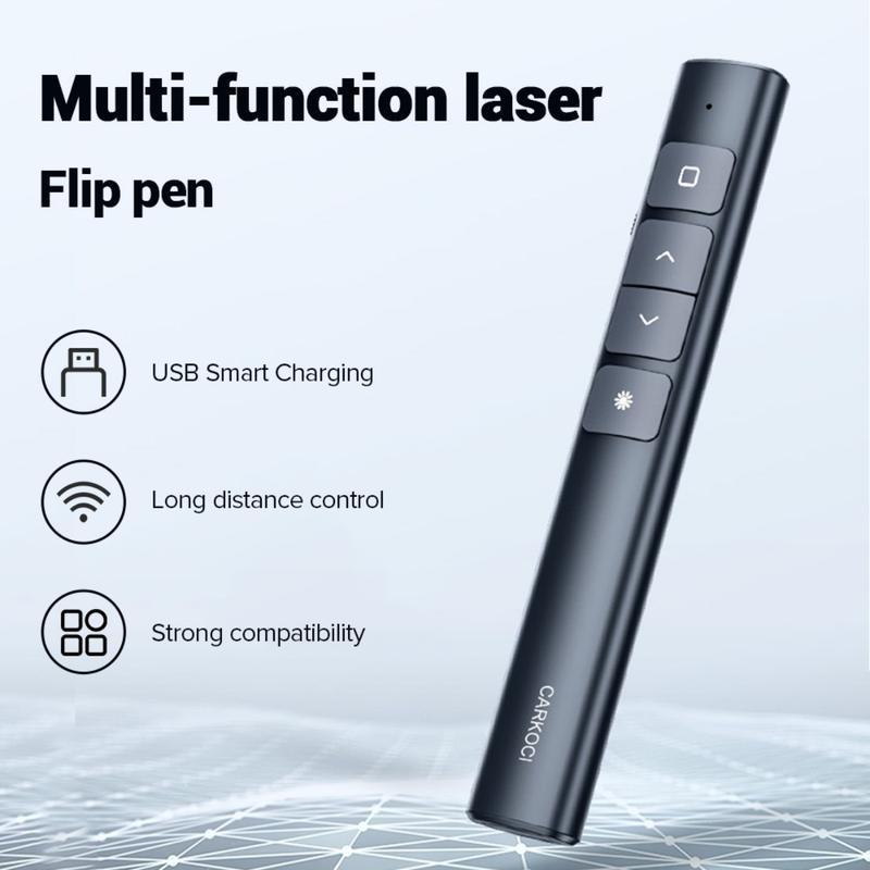 Wireless Chargeable Red Laser PowerPoint Clicker Laser Pointer - TikTok ...