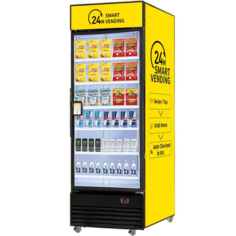 Vending Machine，HAHA Vending DC-440D Combo Vending Machine,Smart ...