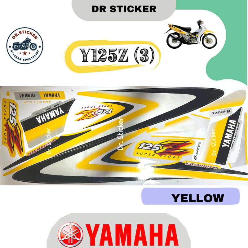 YAMAHA 125Z Stripe Sticker Sticker for YAMAHA Y125ZR 125ZR Y125Z ...