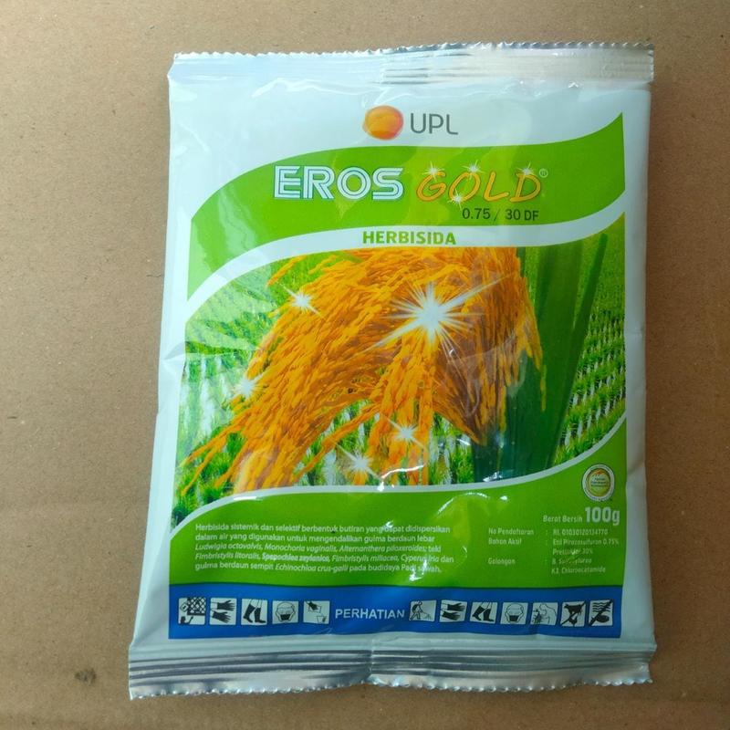 EROSGOLD herbisida pra tumbuh pengendalian biji gulma 100 gr EROS GOLD ...