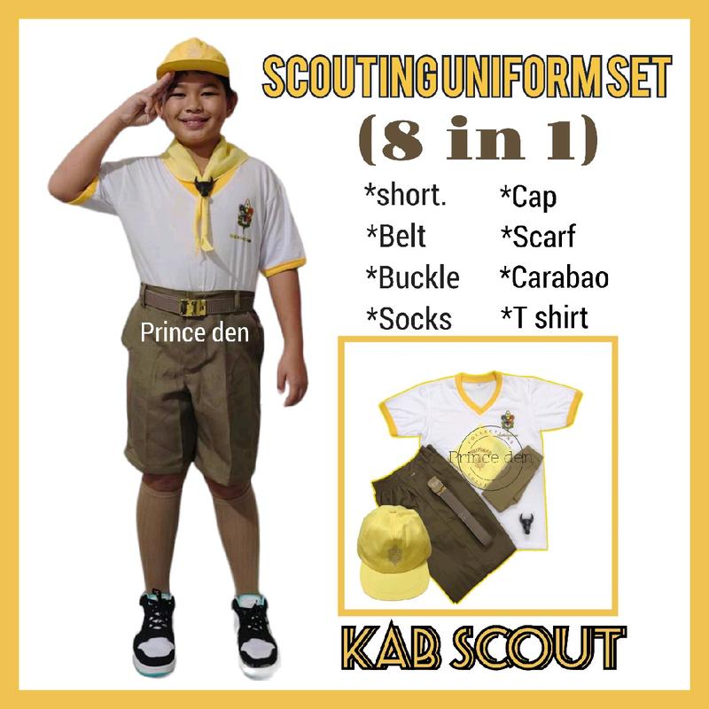 Multi-functional 8-Piece Kab/Kid/BSP Uniform Set - TikTok Shop Philippines