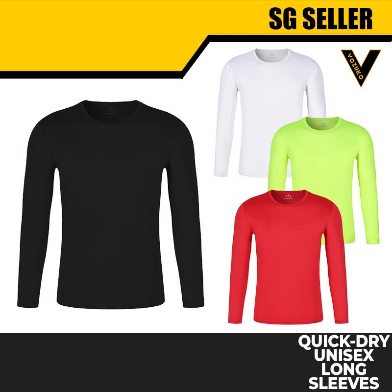[SG SELLER] Quick Dry Eyelet Microfiber Unisex Long Sleeves - TikTok ...