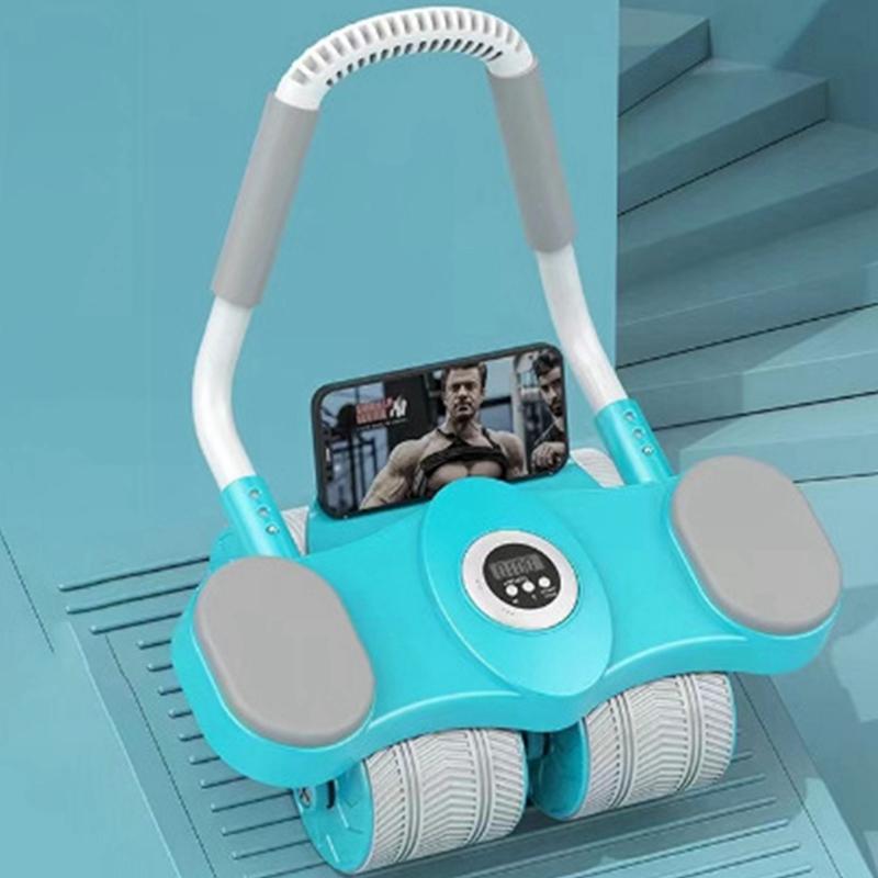 Four-Wheeled Abdominal Wheel With Automatic Rebound Elbow Abdominal ...