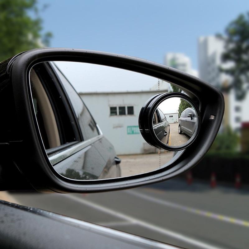 1 Pair Universal Car HD Glass Sector Circle Rear View Mirror - TikTok ...