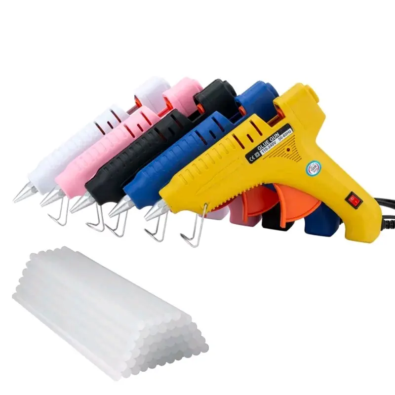 【40W & 100W 】Hot Melt Glue Gun Silicone Adhesive Hot Glue Stick ...