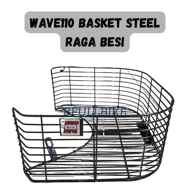 WAVE110 WAVE 110 WAVE110 LAMA BASKET STEEL RAGA BESI BAKUL BESI ...