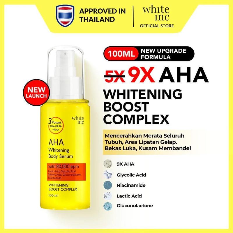 [100ml] WHITEINC AHA Body Serum to Whitening & Moisturising | Hand Body ...