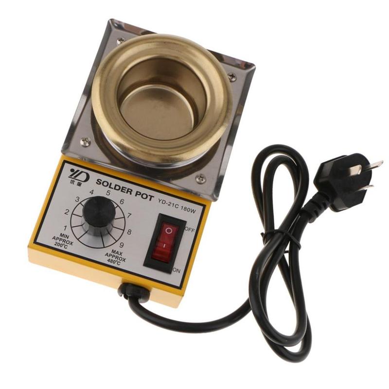 YD-11C Stainless Steel Solder Pot Soldering Desoldering Bath - TikTok ...