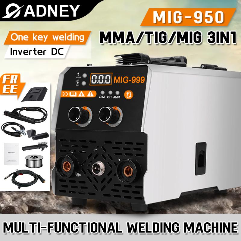 【COD】MIG-950 Portable Welding Machine MIG/TIG/MMA 3IN1 Gasless - TikTok ...