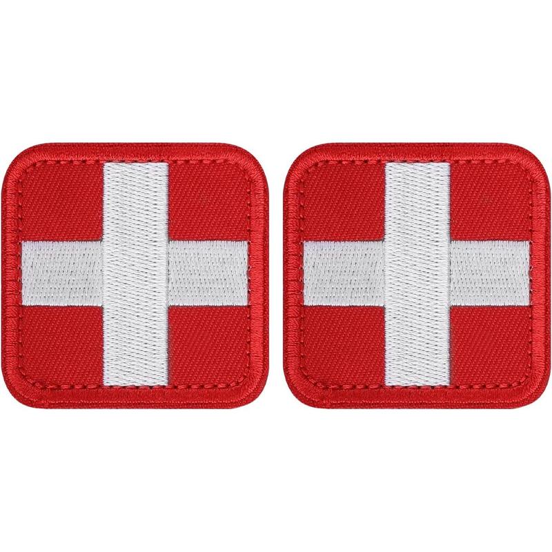 Medic Cross Morale Patch, Medical White Cross First Aid Patc - TikTok Shop