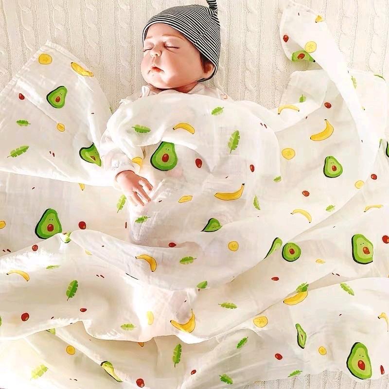 kain bedung muslin swaddle ready stock saiz besar Baby Cotton - TikTok ...