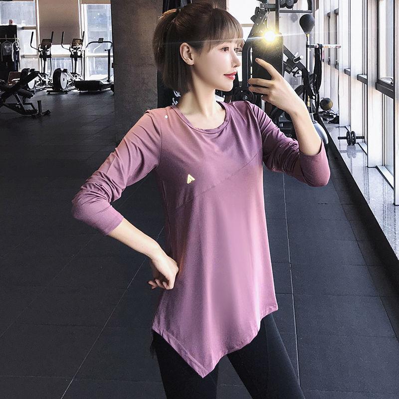 Pakaian Yoga,Baju-T Lengan Panjang Setengah Panjang,Cepat Kering ...