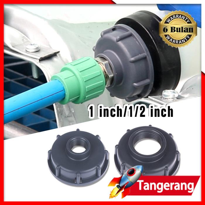 Jual Tutup Kran Ibc 1/2" 1" / Adaptor Kran Ibc / Tutup Toren Ibc ...