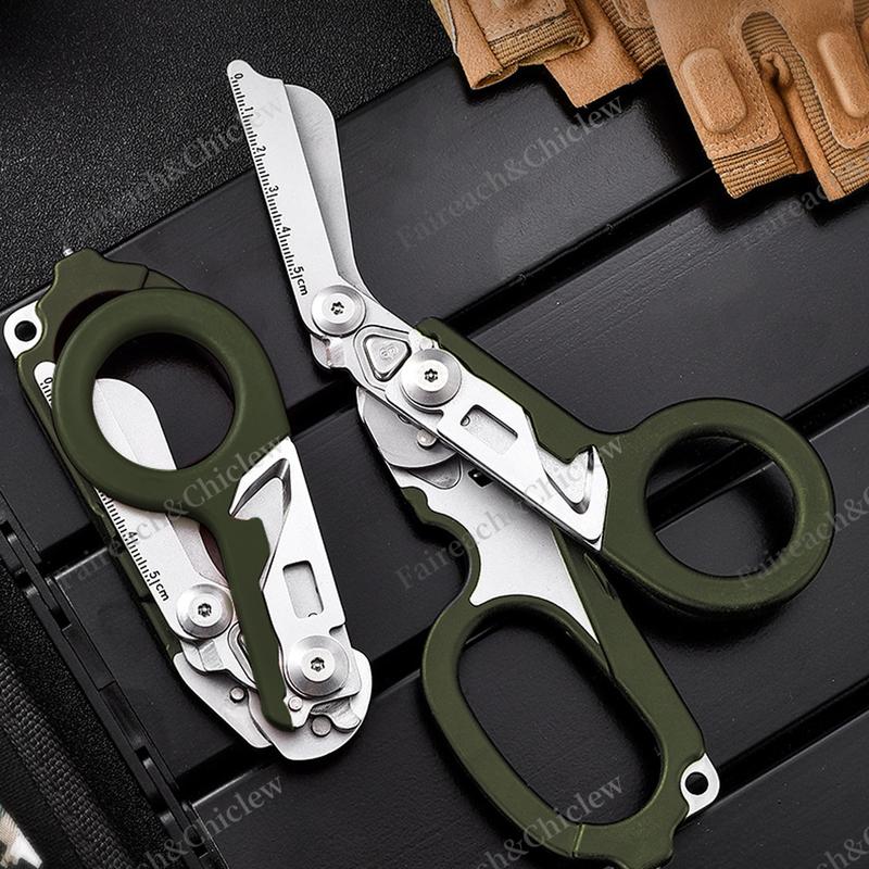 8-in-1 Outdoor Tactical Scissors, 2025 Upgraded Multifunctional ...