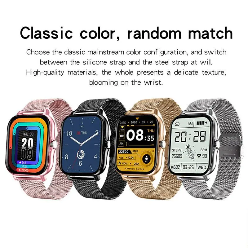 1pc Smart Watch Complimentary Strap, 1.83'' Inch, Counting Calories ...