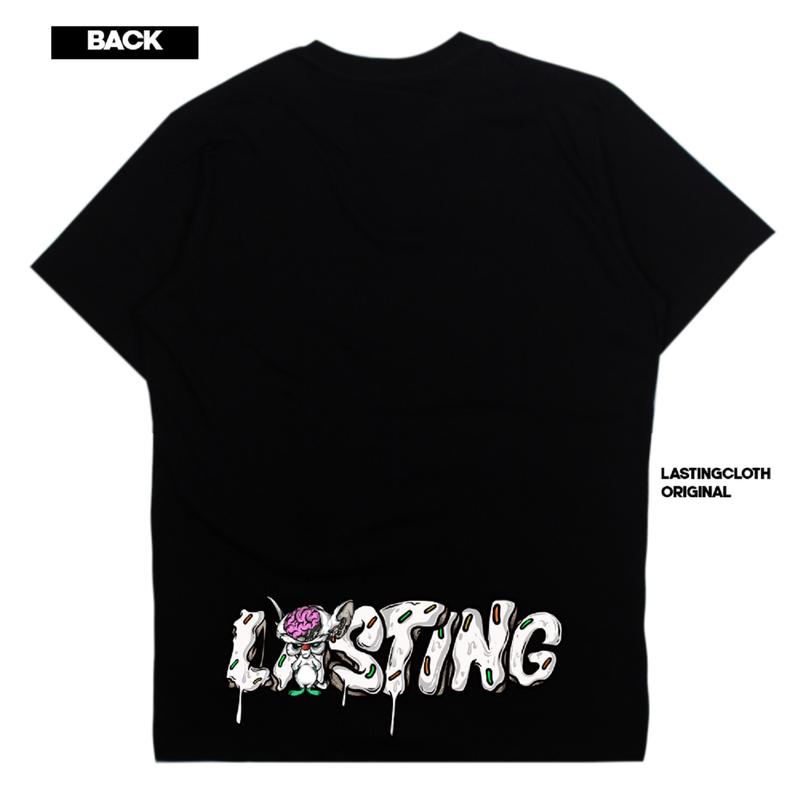 Lasting T-Shirt Simple Series Ii - Black Baju Combed - Shop | Tokopedia