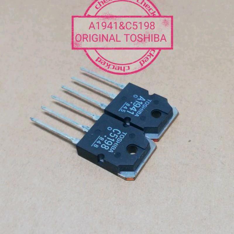 TRANSISTOR THOSIBA TEF A1941/ C5198 ORIGINAL - Shop | Tokopedia