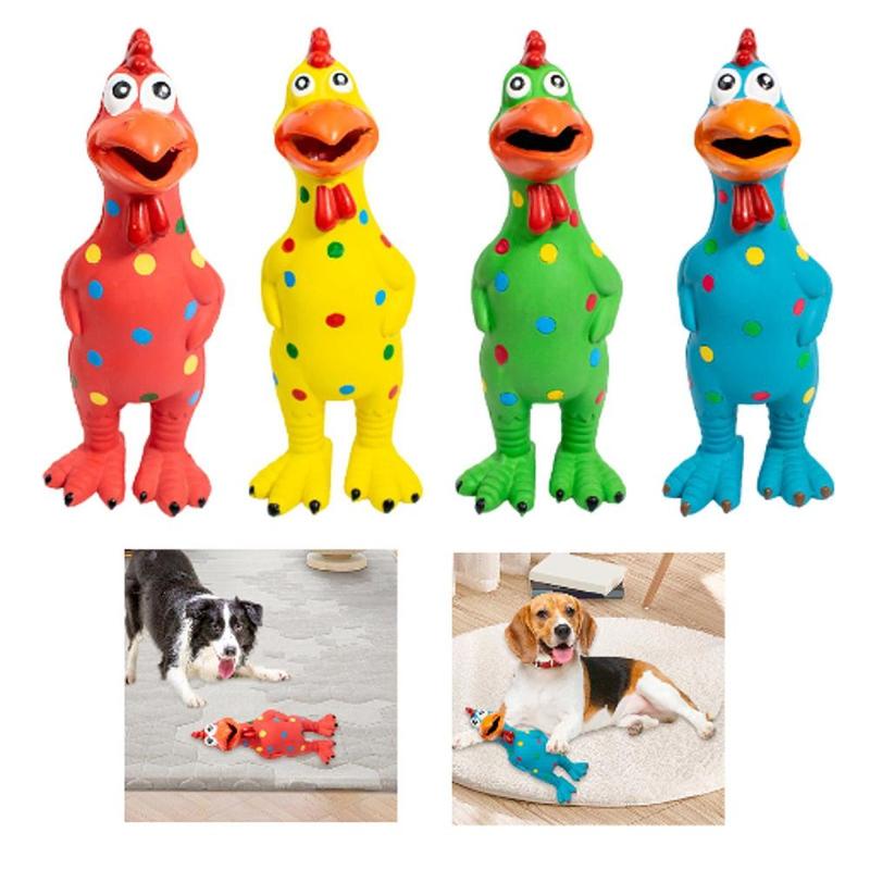 Latex Chicken Interactive Party Games Funny for Kids Adults Squeaky ...