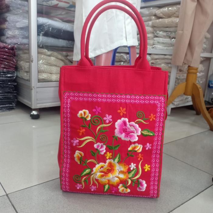 Jual Tas leptop tas sandang bordir Minang Laptop - Merah - Kota ...