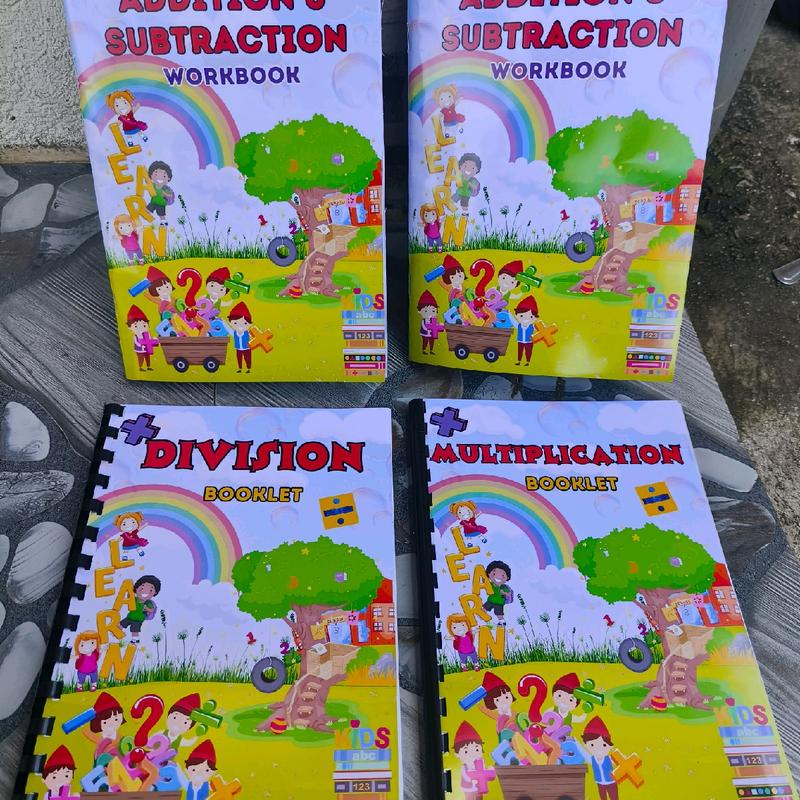 Math Workbook Addition Subtraction Multiplication Division 60 - TikTok ...