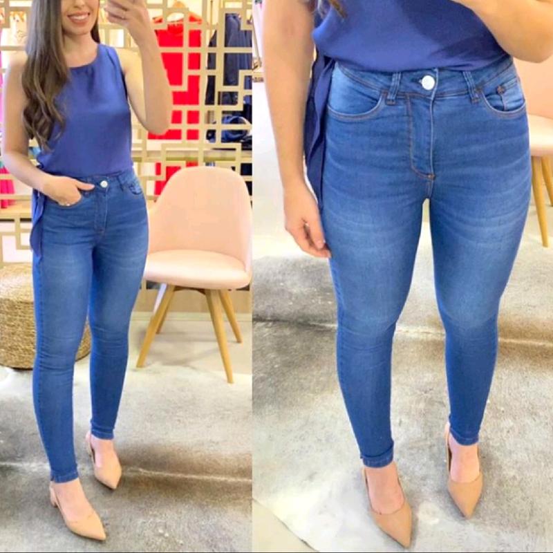 LADIES PLUS [BIG 30-50] SIZE SKINNY JAGGING PANTS Jeans Zip - TikTok ...