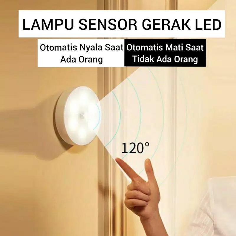 Lampu LED Sensor Gerak Otomatis - Shop | Tokopedia