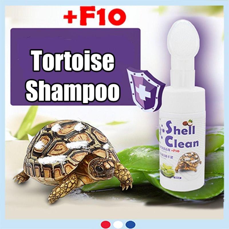 Turtle Shampoo Kurakura Sulcata Tortoise Shell Care Reptile Cleaner ...