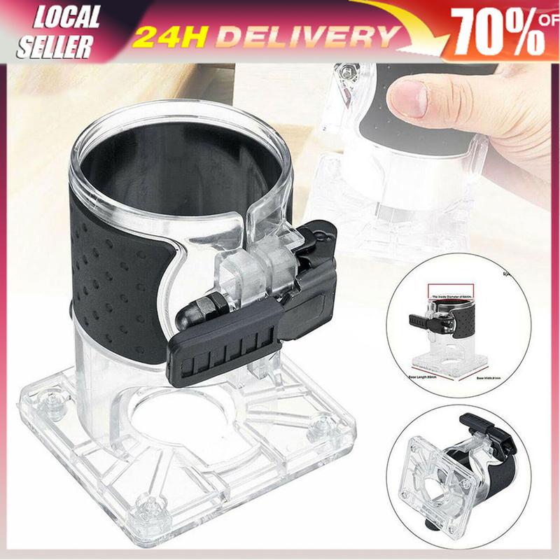 Transparent Trimming Machine Router Base ABS Power Tool Accessories ...