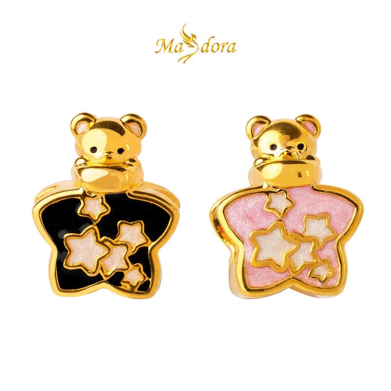 MASDORA 999 Gold Beads Bead Emas ~ HG Teddy Star (EMAS 999/24K ...