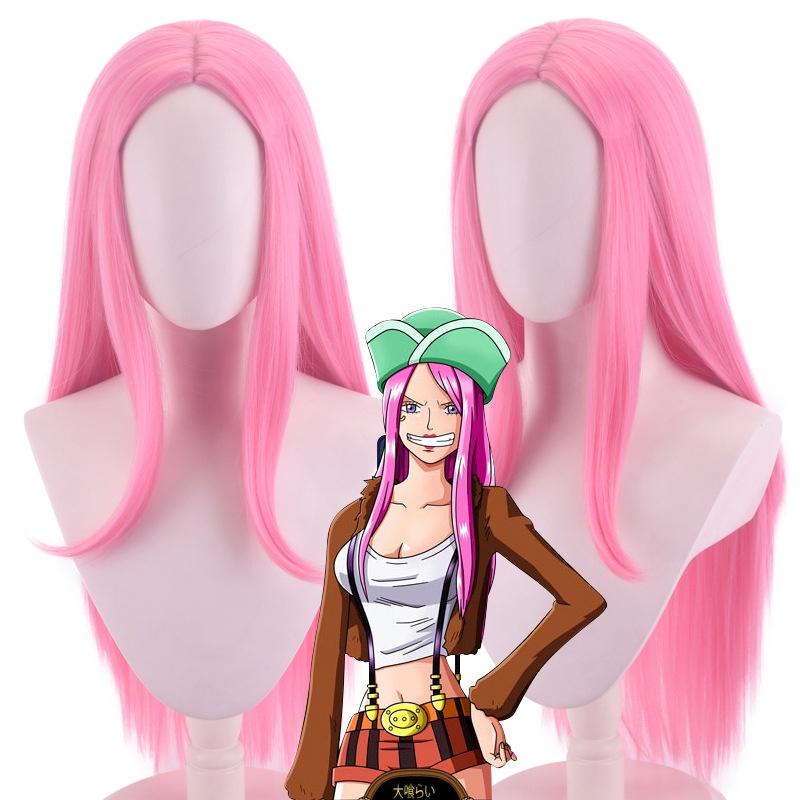 Misscoo Jewelry Bonney Cosplay Wig Anime ONE PIECE Pink Long - TikTok ...