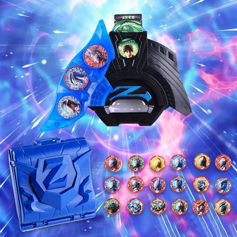 Blue Ultraman Z Zeta Light And Sound Creative Transformers Toy - TikTok ...