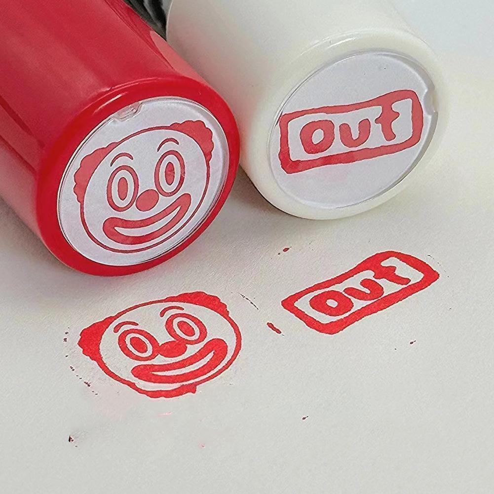 Face Memes Seal Stamp Novetly Self-Inking Funny Seal Prank DIY Toys ...