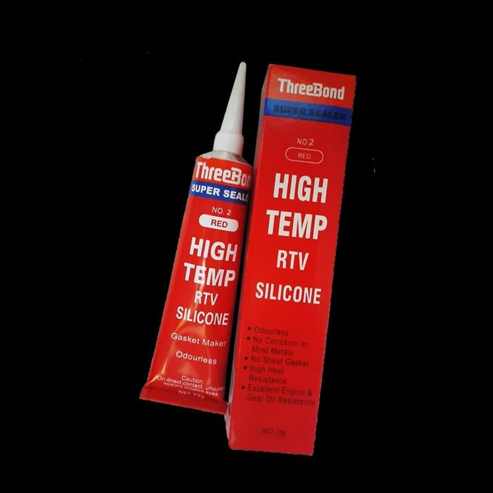 Jual Lem Gasket Silikon/ High Temp RTV Silicone Threebond Merah ...