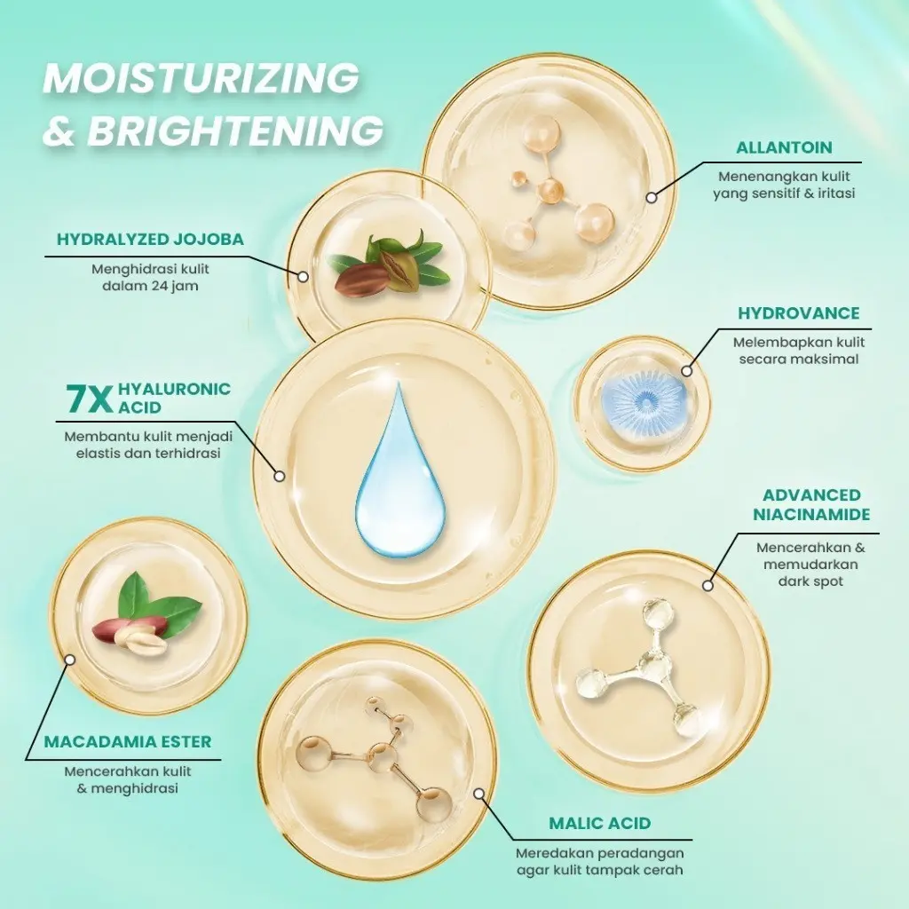 Hanasui Ceramide Probiotics Moisturizer Gel - Shop | Tokopedia