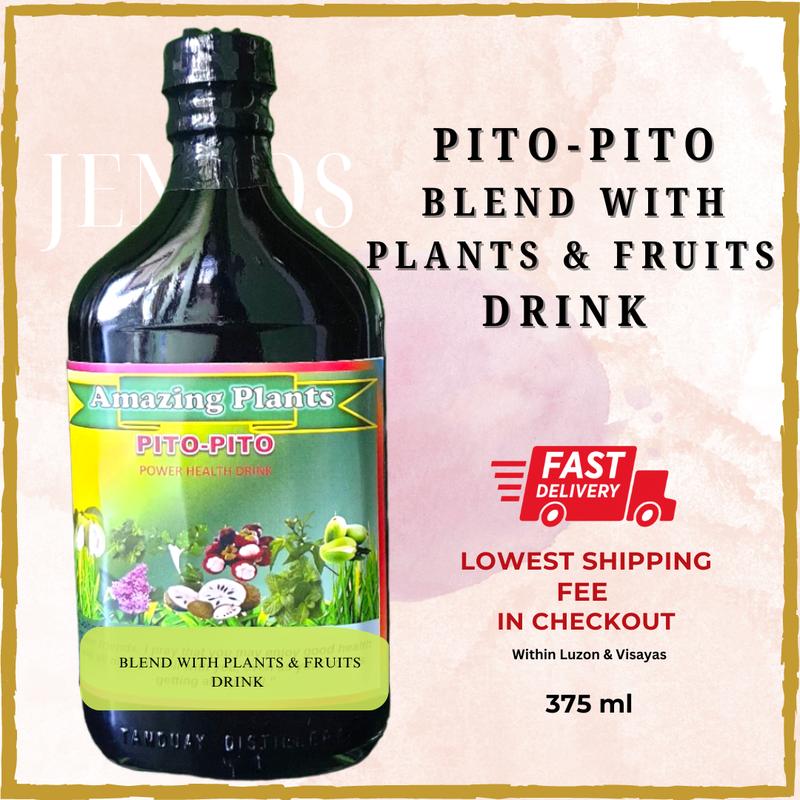 Amazing Plants Pito Pito 375 ml With Plants and Fruits - TikTok Shop ...