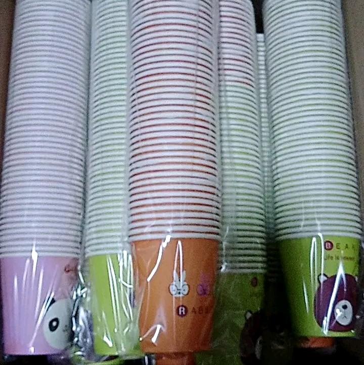 8oz (50pcs.) disposables paper cups random design - TikTok Shop Philippines