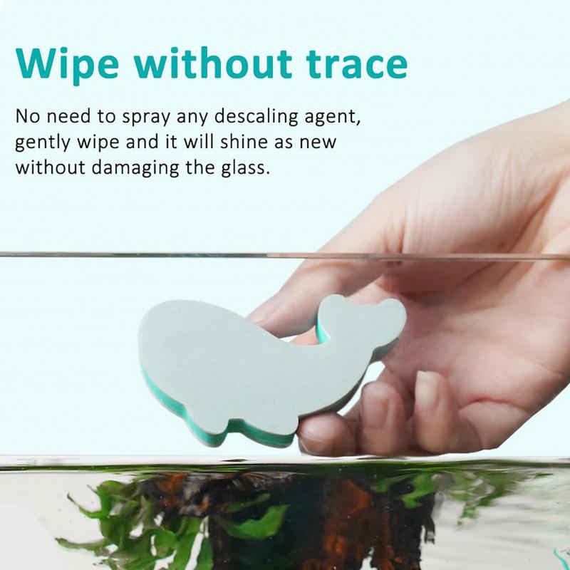 Ijsjwu- Aquarium Sponge Cleaner Reusable Aquarium Sponge Whale - TikTok ...