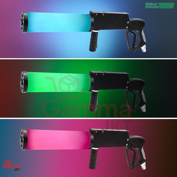 Jual Alat Asap DJ CO2 LED RGB 3 Warna Efek Asap Panggung Jarak 10 Meter ...