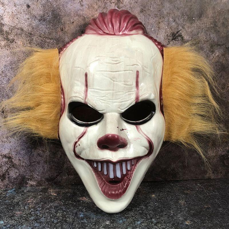 alloween horror clown mask full smiling face scary toy makeu - TikTok ...