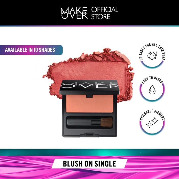 Promo MAKE OVER Blush On Single 6 g - Blush On - 03 Prom Peach ...
