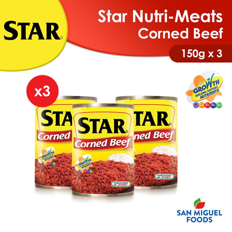 Star Corned Beef (150g) Set of 3 - TikTok Shop Philippines