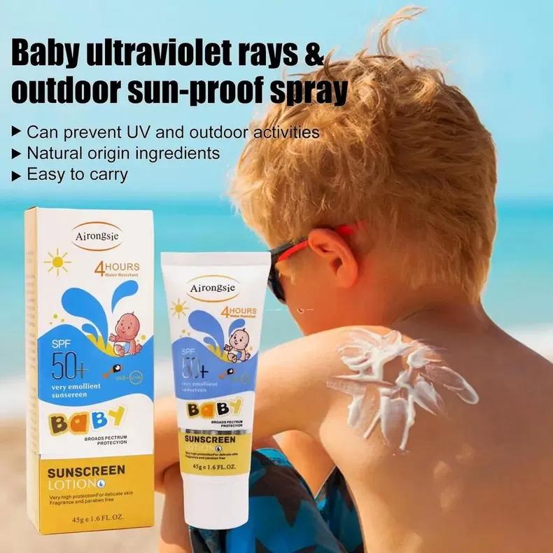 COD 】 baby Sunscreen SPF50+++++ Moisturizing and oil controlling ...