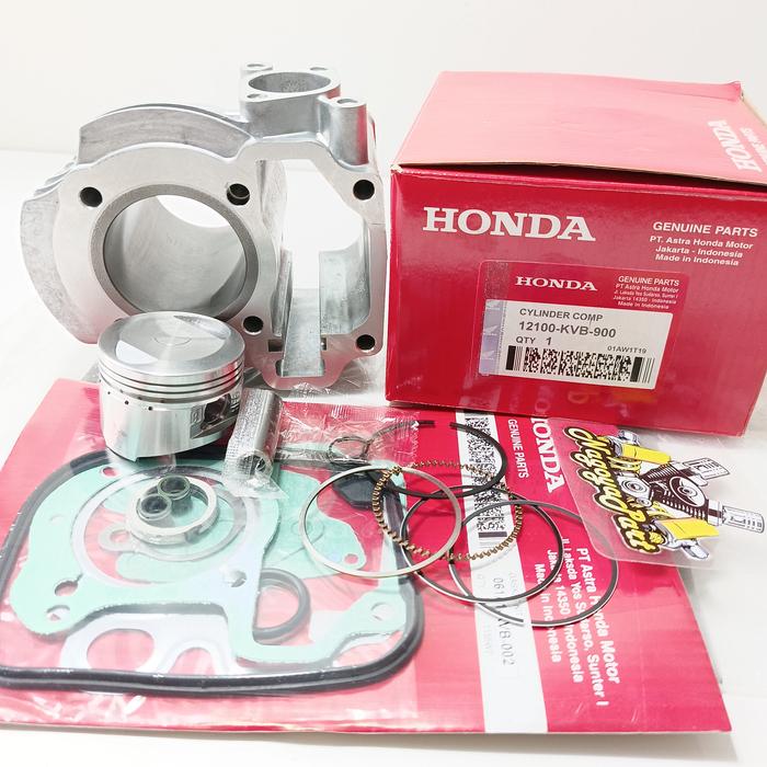 Jual Blok Seher KVB Set Komplit Ring Piston KIT Vario Karbu - vari 110 ...