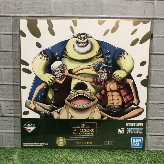 Official one piece original shikishi board franky and tom - Shop ...