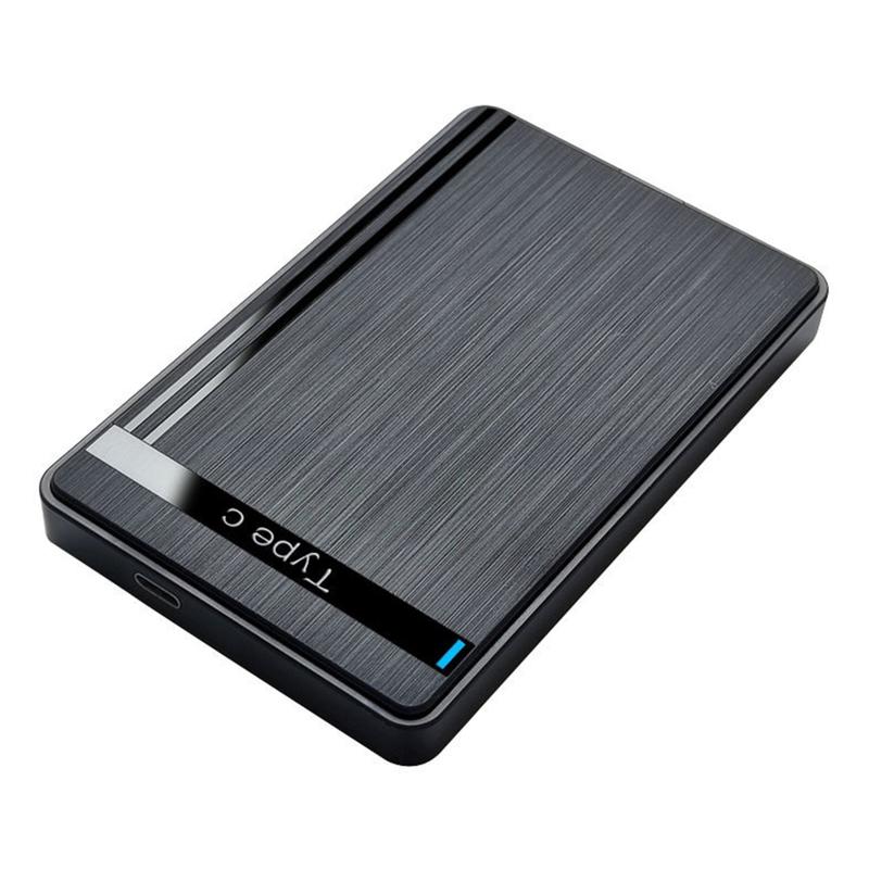 Sarung Pemacu HDD SATA, 2.5 "USB 3.1 Jenis C SATA, Pemacu Cakera ...