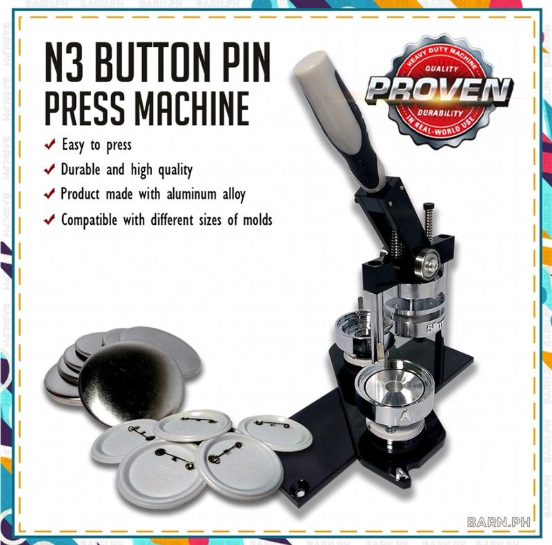 QUAFF Button Pin Press Machine N3 Swing Type Button Press Body - TikTok ...