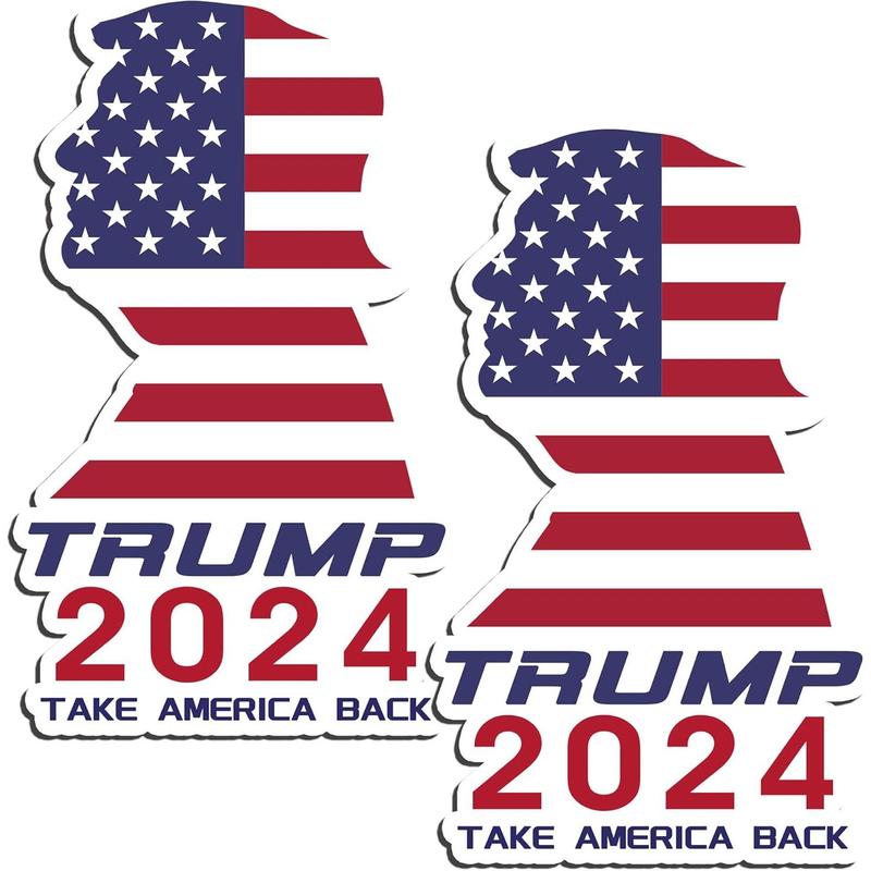 Trump 2024 Sticker (2 Pack), Donald Trump Bumper Stickers, 2024 ...